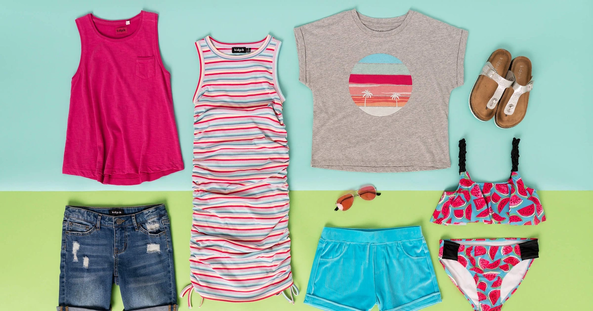 7 Summer Wardrobe Colors and Patterns for girls
